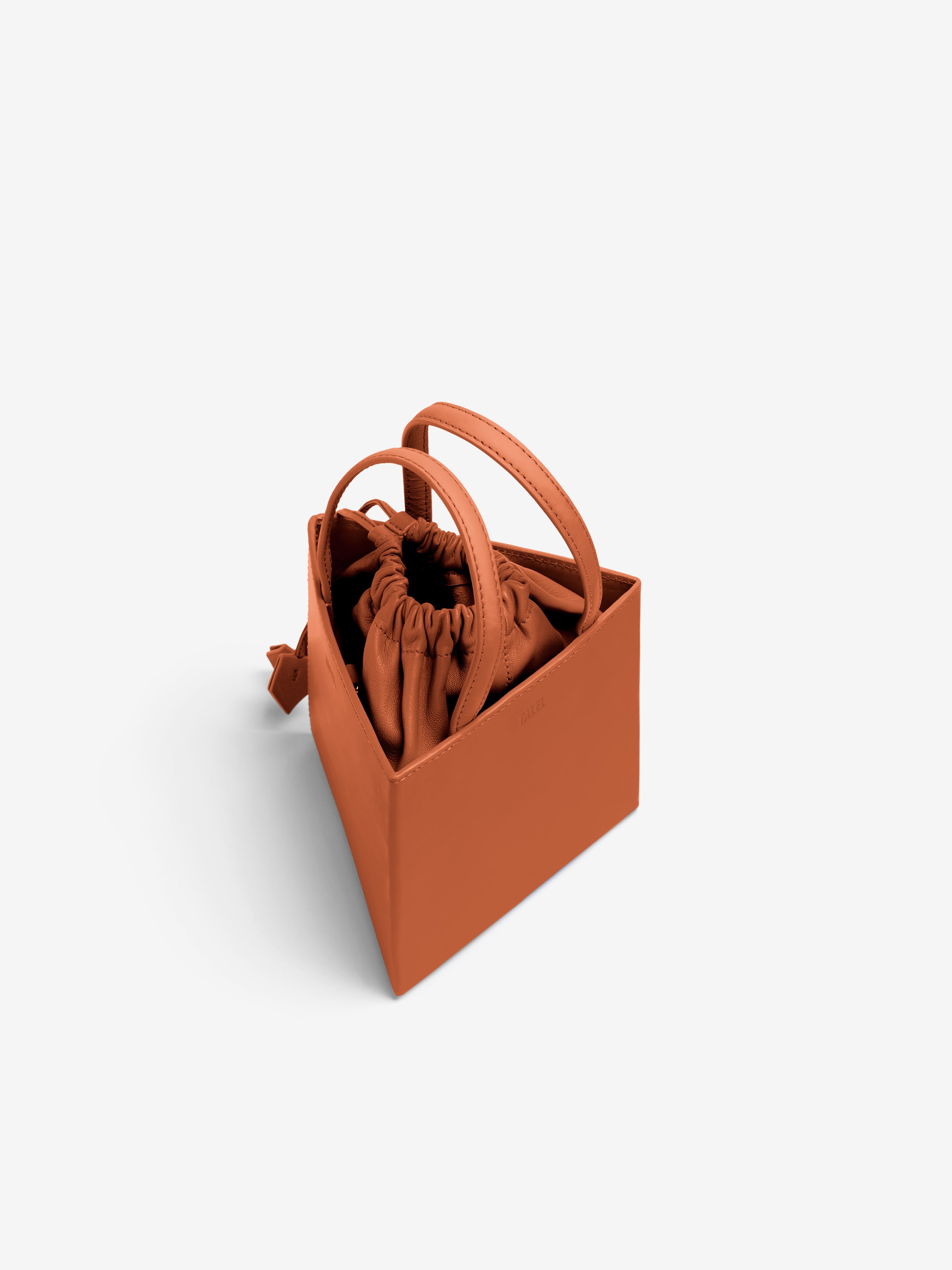 Triangle Bag Tan M – Talel Paris